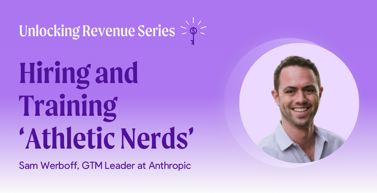 Pocus - ‘Athletic Nerds’: A new profile for the modern seller with Sam Werboff